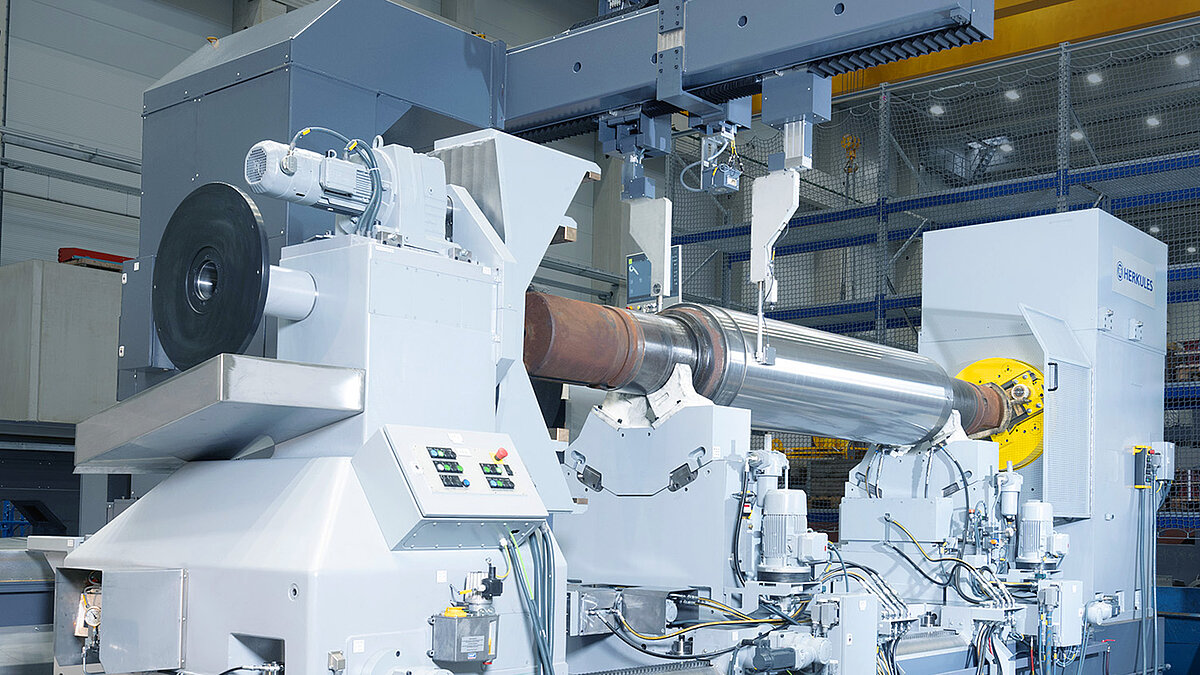 Ten Herkules Roll Grinding Machines for Rizhao Steel: Herkules Group